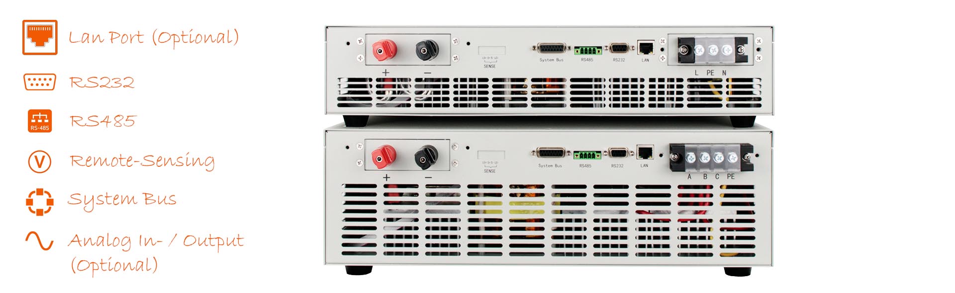 High-Performance Power Supply 0 ... 300V 0 ... 20A 6kW - DP3H-20M